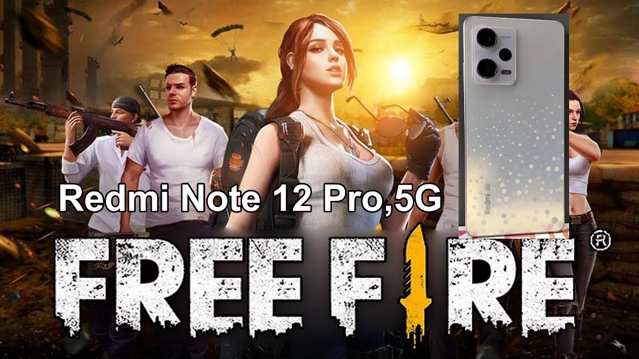 Redmi Note 12 Pro, 5G - Free Fire - YouTube