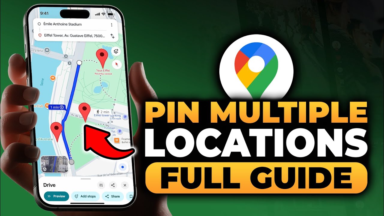 How To Use Google Maps To Pin Multiple Locations (BEST FULL GUIDE ...