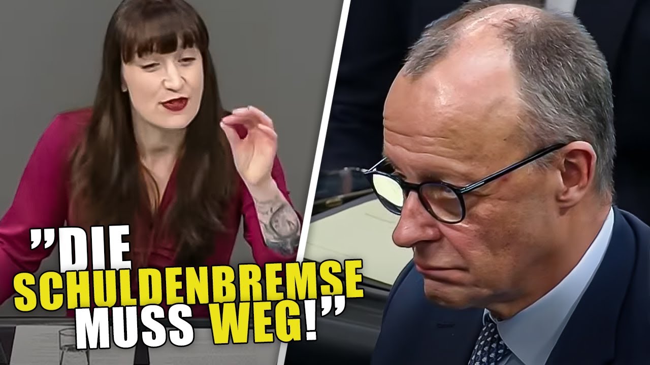 Heidi Reichinnek ZERLEGT Friedrich Merz Genial Zum Neuen Sondervermögen ...