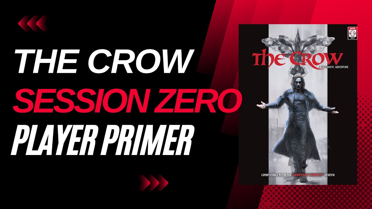 The Crow RPG – Session Zero Player Primer - YouTube