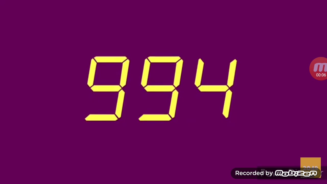 challenge countdown from 100 - YouTube