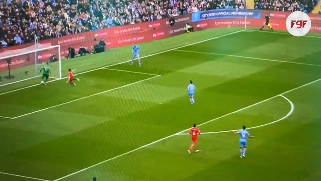 EDERSON ALMOST SCORES AN OWN GOAL VS LIVERPOOL - YouTube