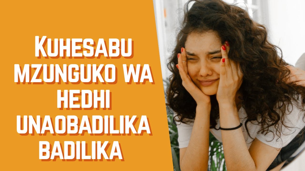 Jinsi ya kuhesabu siku za mzunguko wa hedhi unaobadilika badilika - YouTube