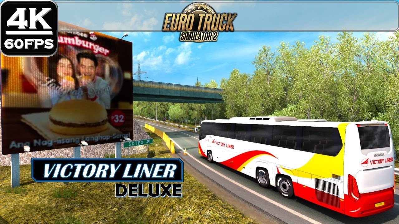 ETS2 Philippine Map Pampanga NLEX-SCTEX | Scania Victory Liner Bus Mod ...