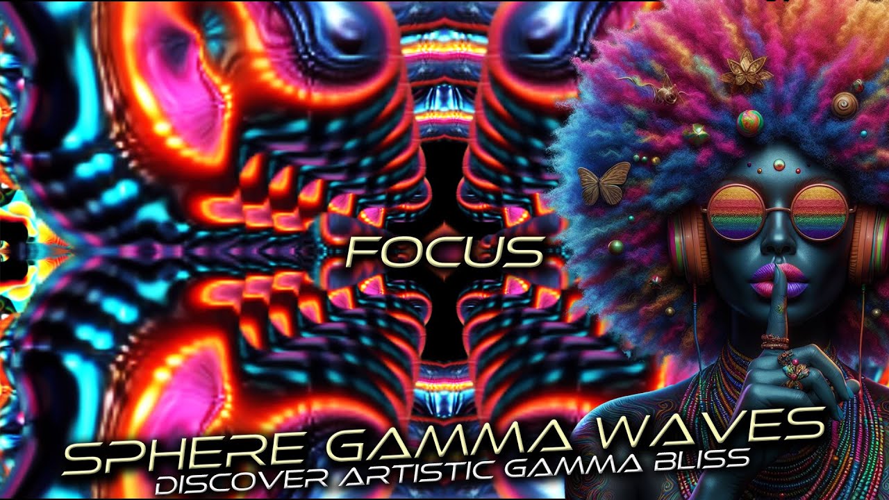 HARMONIC WAVES ️The Fusion of SPHERE Binaural Beats & Fluid Art for ...