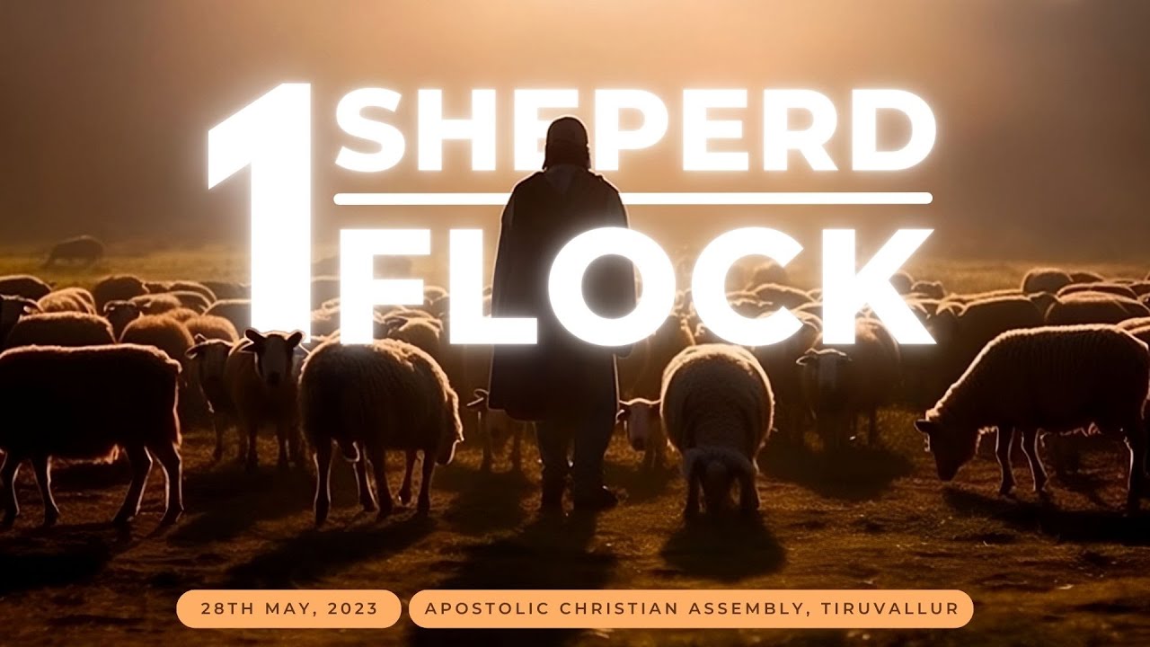 🔴𝐋𝐈𝐕𝐄 | One Shepherd, One Flock | Sunday Service - 2 | ACA Tiruvallur ...
