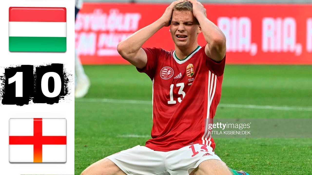 Hungary vs England 1-0 Highlights & Goals | UEFA National League - 2022 ...