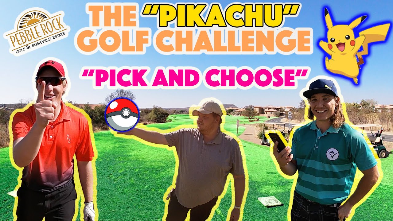 The "PIKACHU" Golf Challenge?! (Pick And Choose) - YouTube