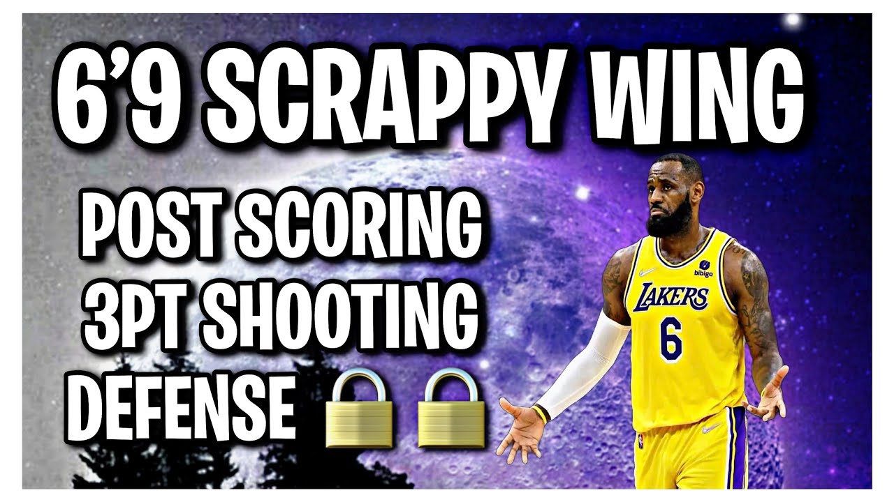 BEST LEBRON JAMES BUILD 2K23 CURRENT GEN (ALL AROUND SCRAPPY WING BUILD ...