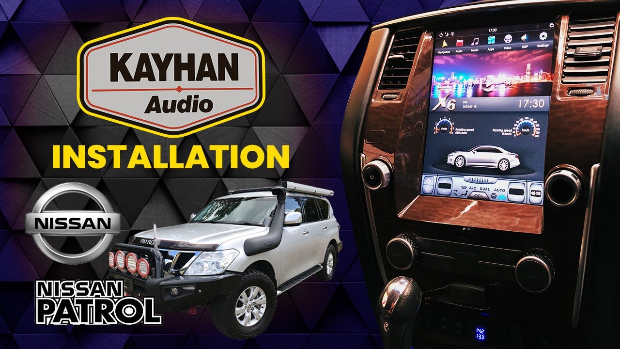 NISSAN Patrol Headunit Installation Guide | Kayhan Audio | - YouTube