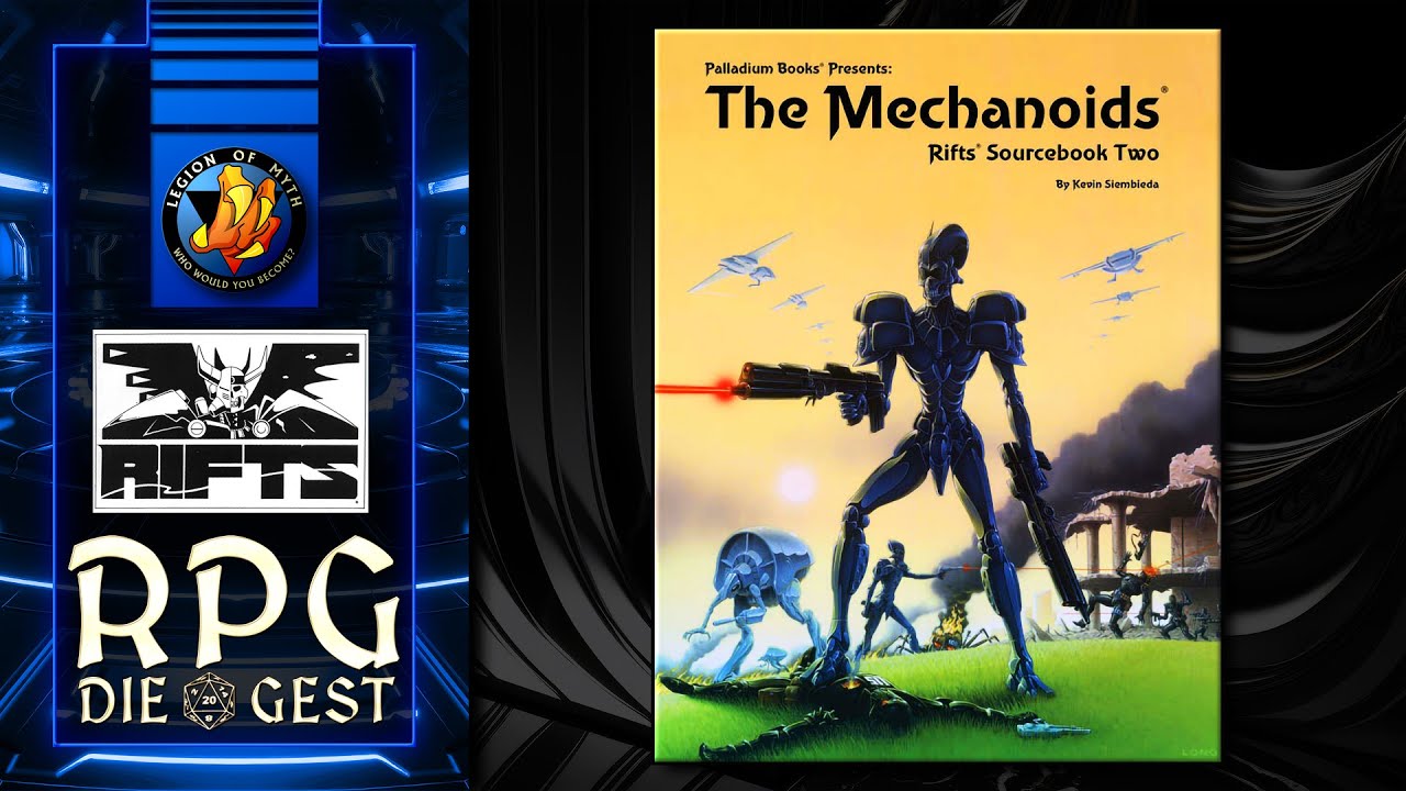 Rifts Sourcebook 2: The Mechanoids - Background - YouTube