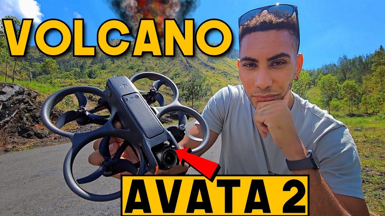 Flying AVATA 2 to The Top of A VOLCANO - 10k Special Film - YouTube