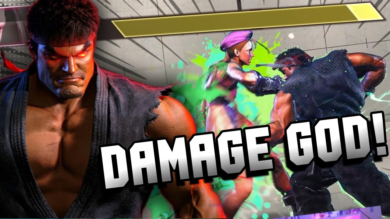 Ryu is a Damage GOD in Street Fighter 6 - YouTube