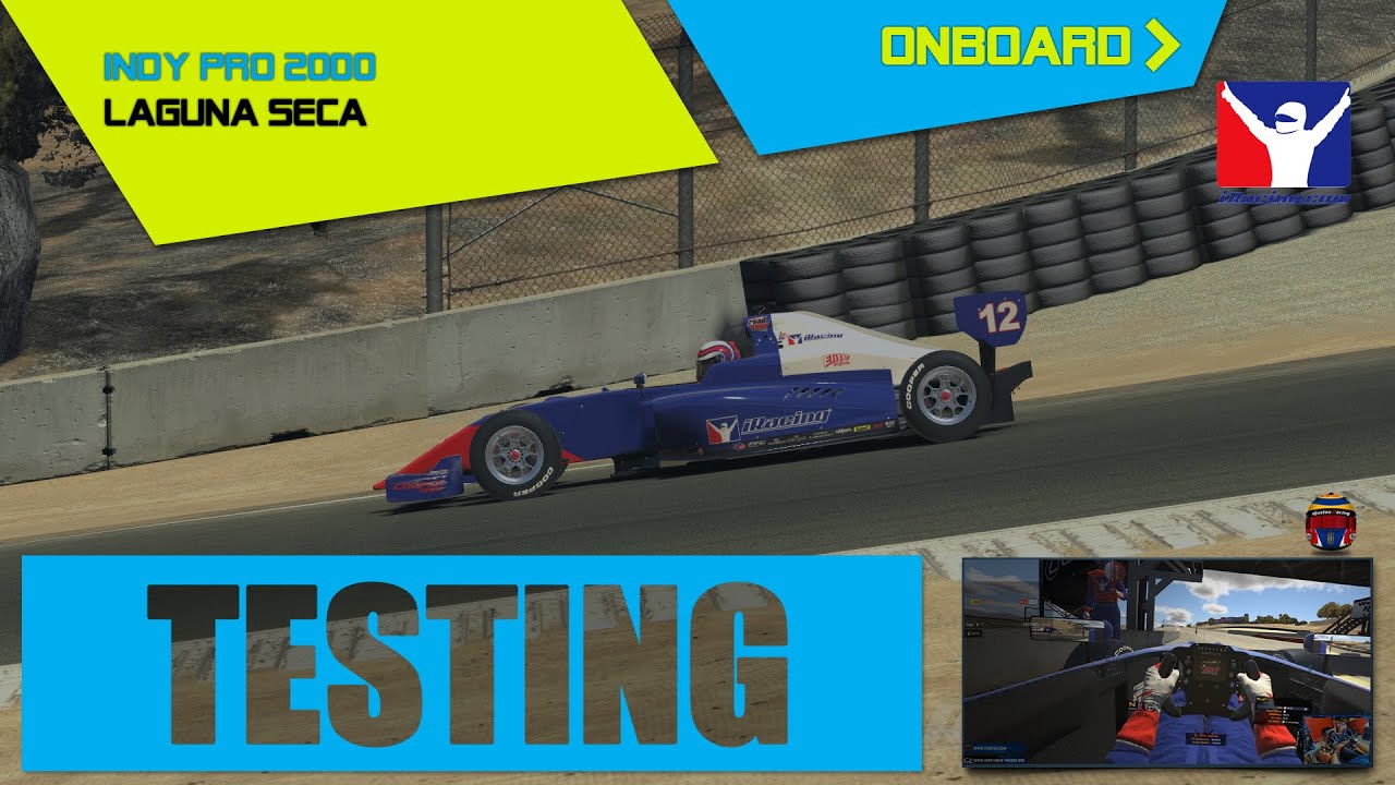 iRacing - Testing - Indy Pro 2000 - Laguna Seca - Valve Index VR - YouTube