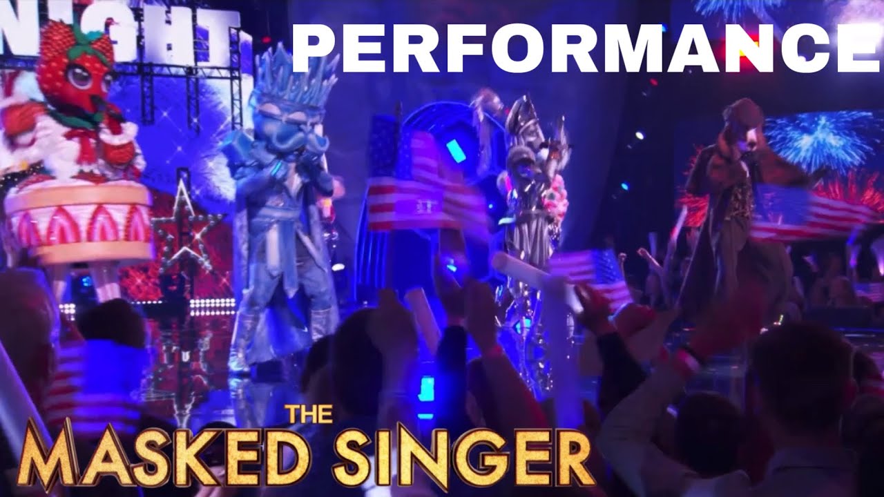 Group C sings “Party In The U.S.A.” by Miley Cyrus | The Masked Singer ...