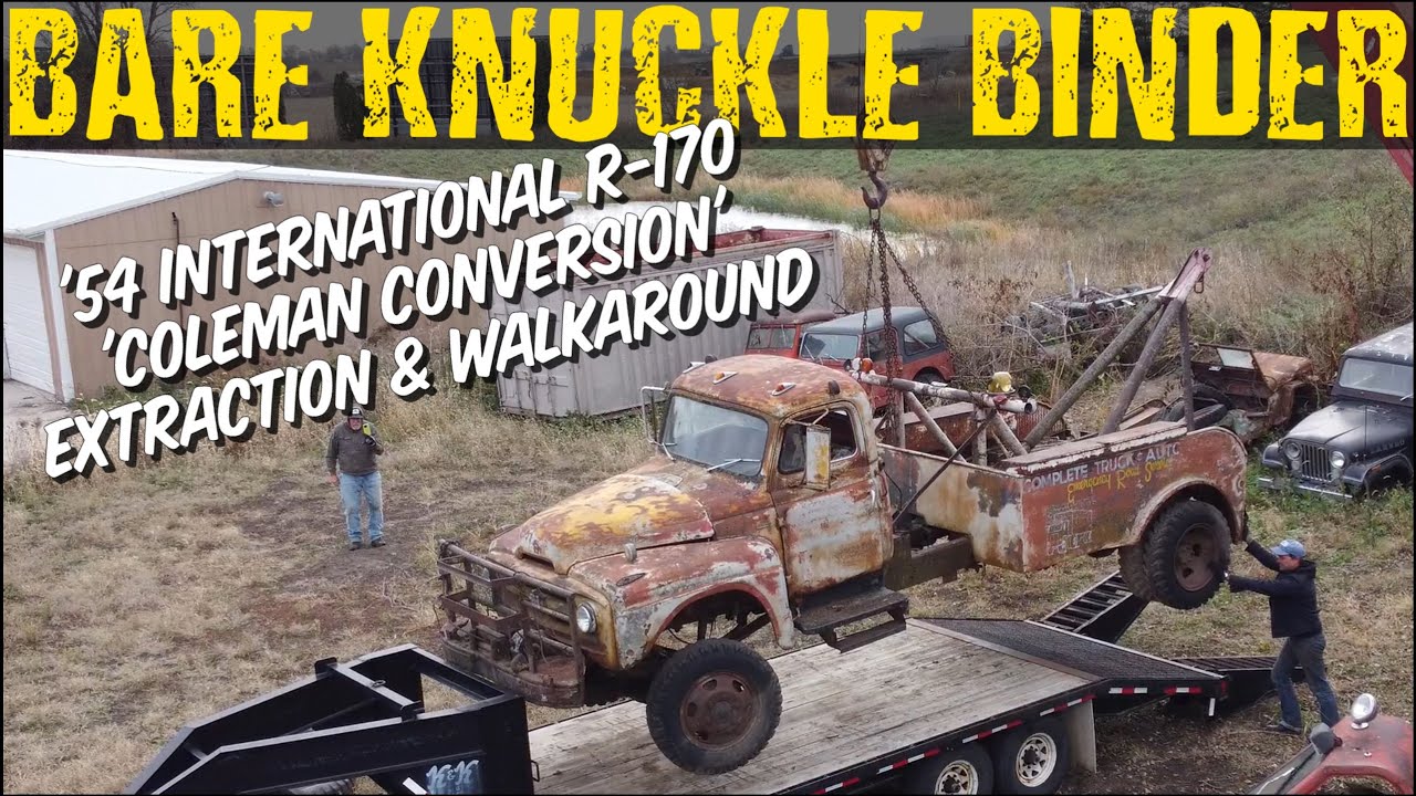 '54 International R-170 4x4 "Coleman Conversion" - Extraction ...