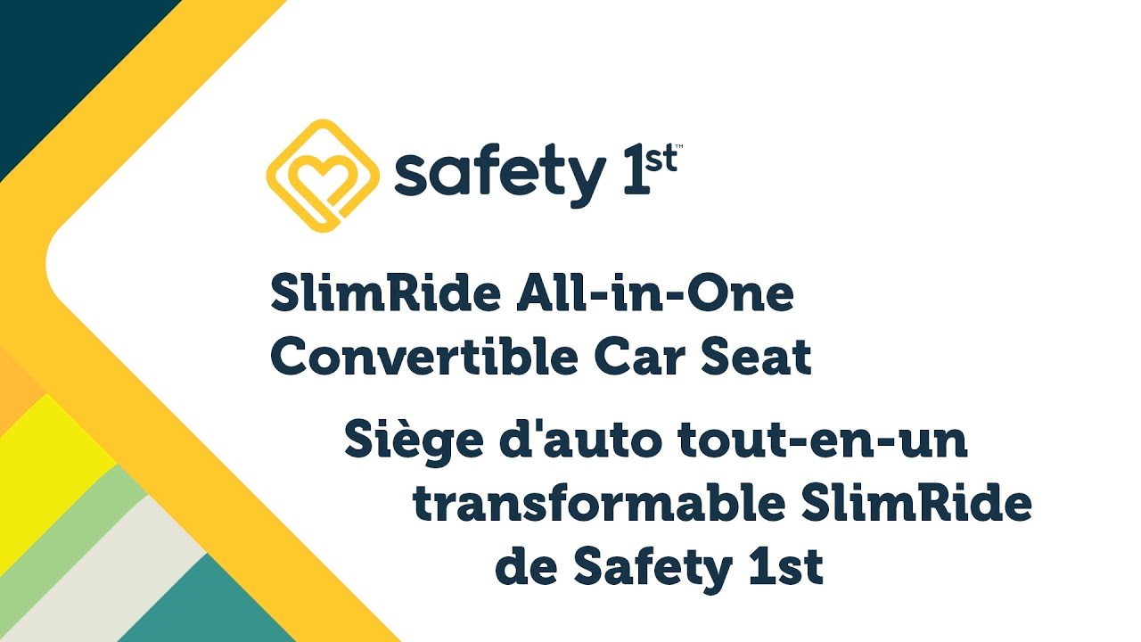 Safety 1st Canada | SlimRide All-in-one Convertible Car Seat ...
