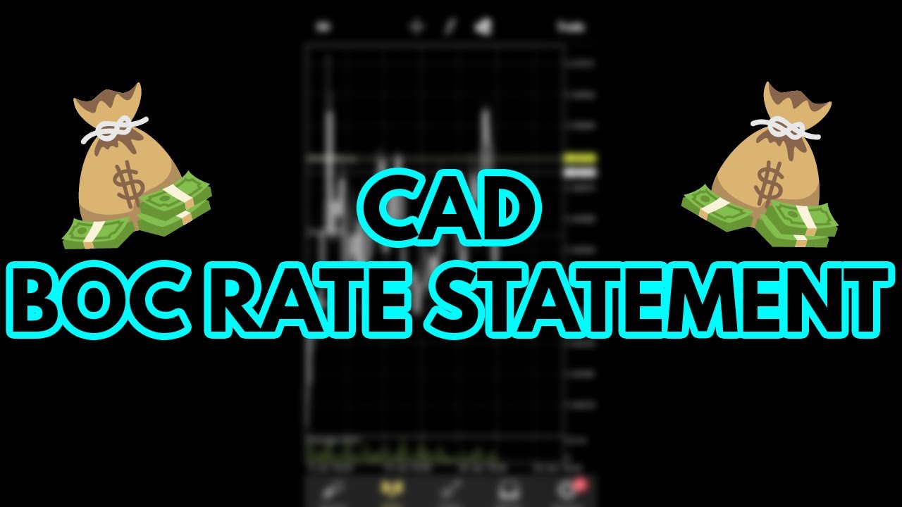 CAD BOC Rate Statement Killed (USDCAD 5 Second Strategy) 🔥🔥🔥🔥 - YouTube