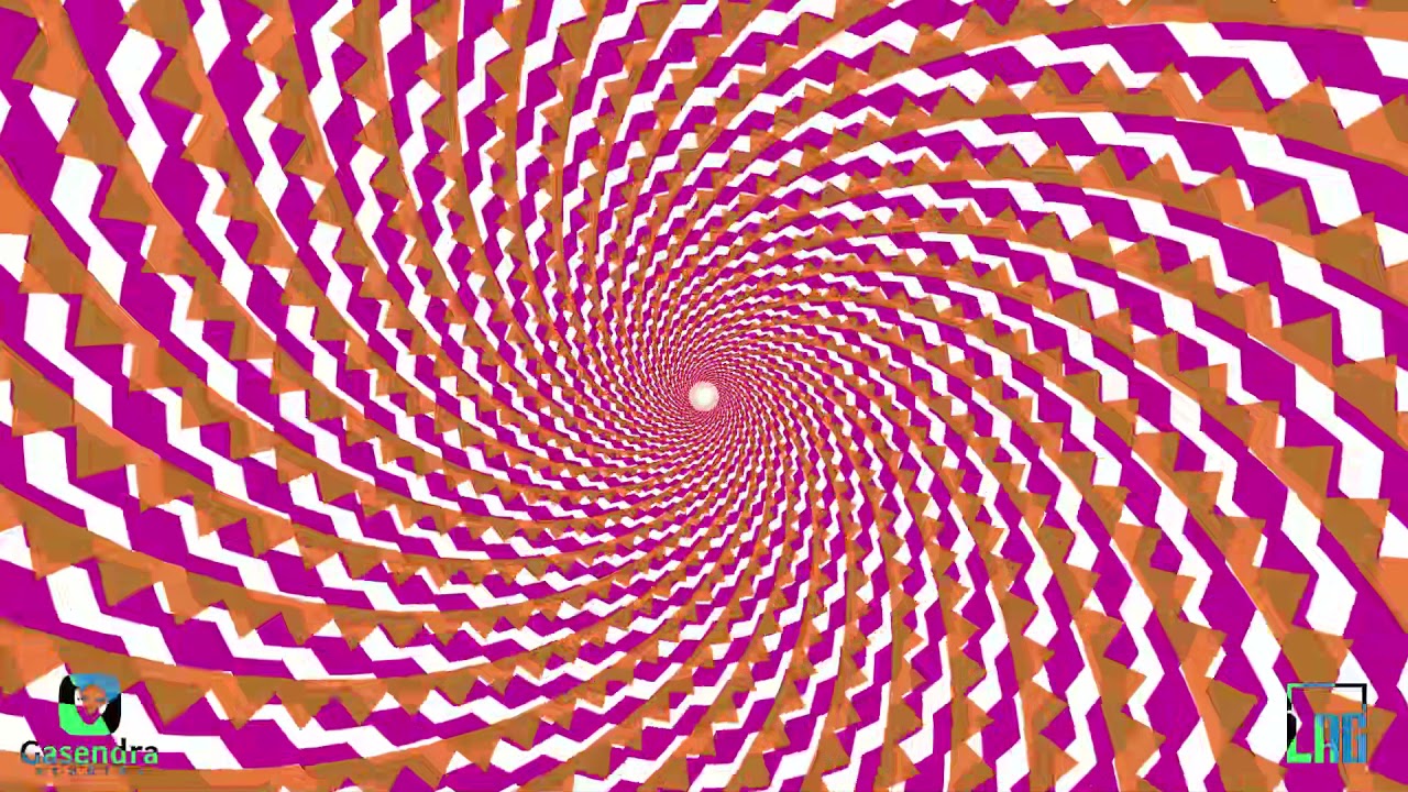 Spin Optical Illusion Hypnosis Spiral Trance Meditation - YouTube