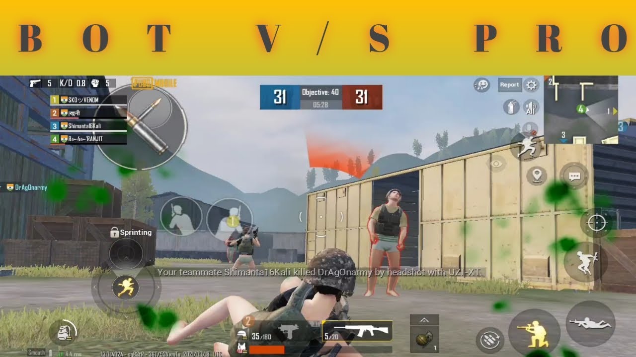 BOT V/S PRO PUBG MOBILE TDM 2021 || PUBG MOBILE CHELENG TDM NEW VIDEO ...