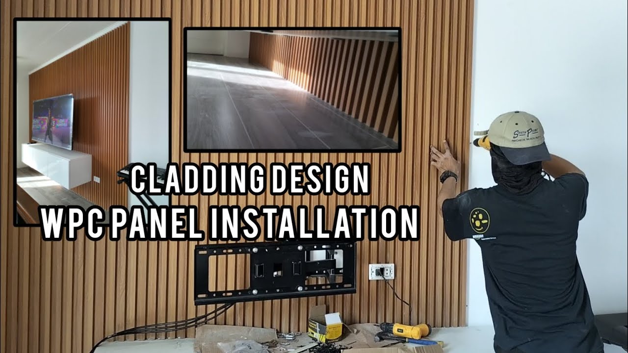 WPC Panel 4in1 Installation | 9CM - YouTube