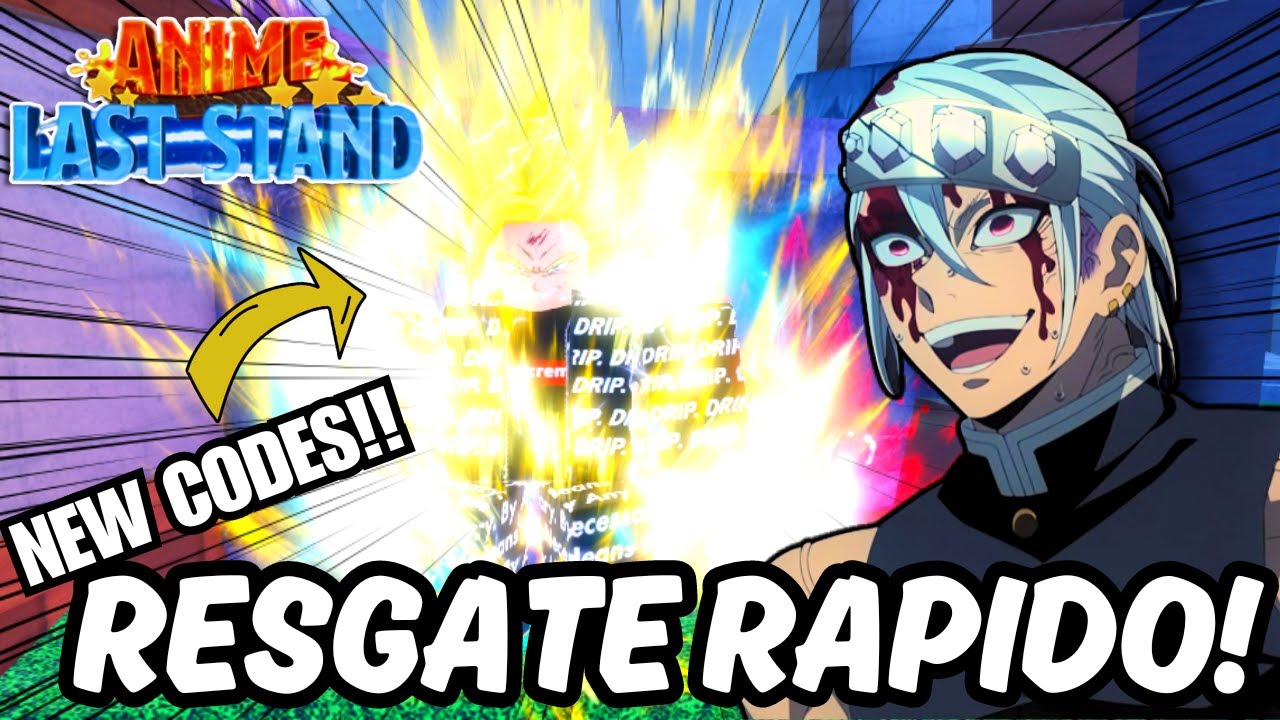 RESGATE LOGO!! TESTEI O NEW GOHAN DRIP NO ANIME LAST STAND ROBLOX - YouTube