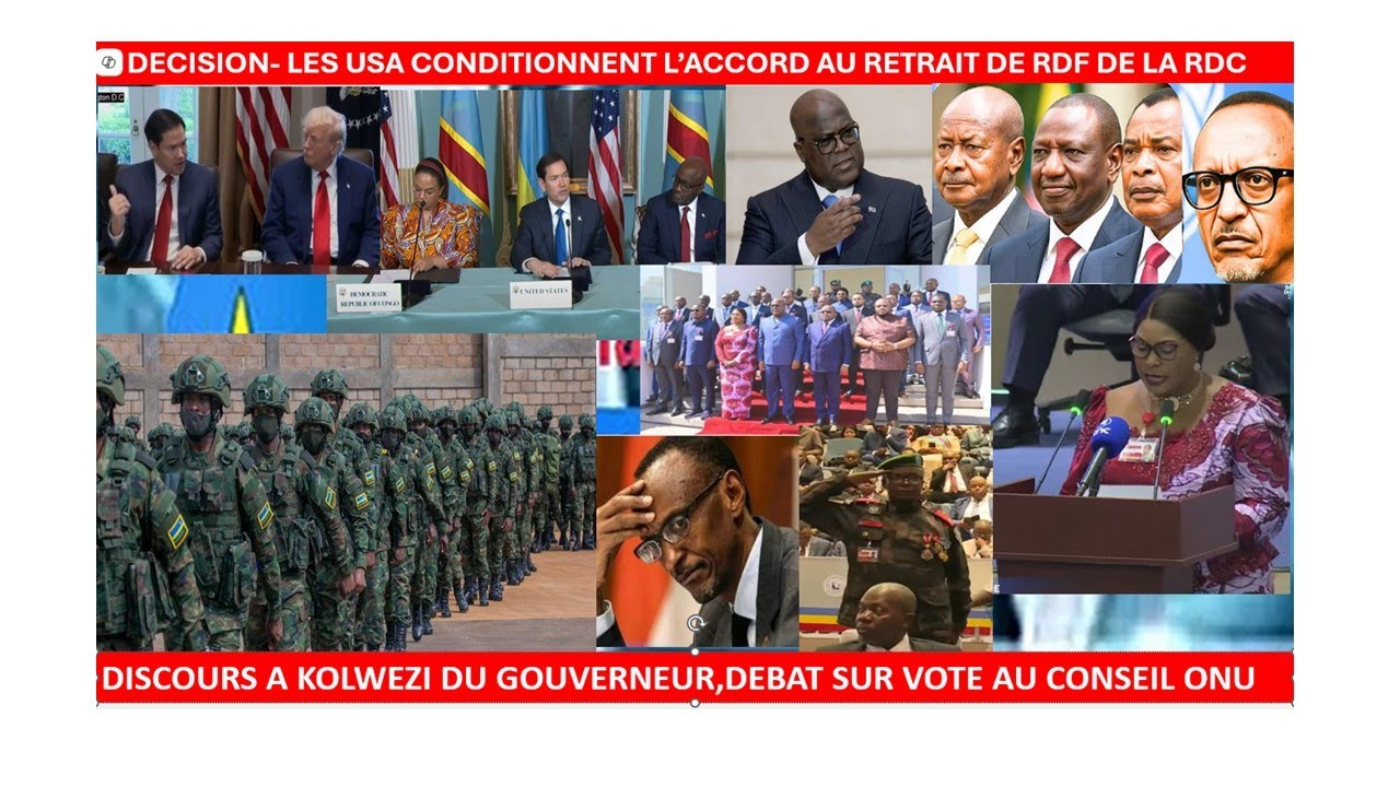10/6/DECISION- LES USA CONDITIONNENT L’ACCORD AU RETRAIT DE RDF DE LA ...