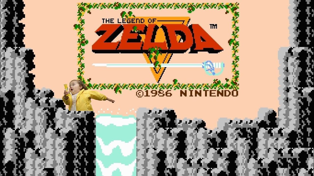 Original Nintendo Legend of Zelda Dungeon One Run - YouTube