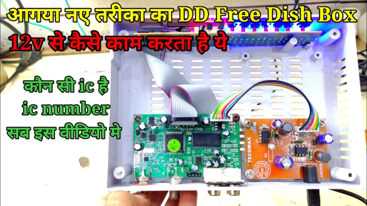New Free Dish box | ऐसा box अपने नहीं देखा होगा - YouTube