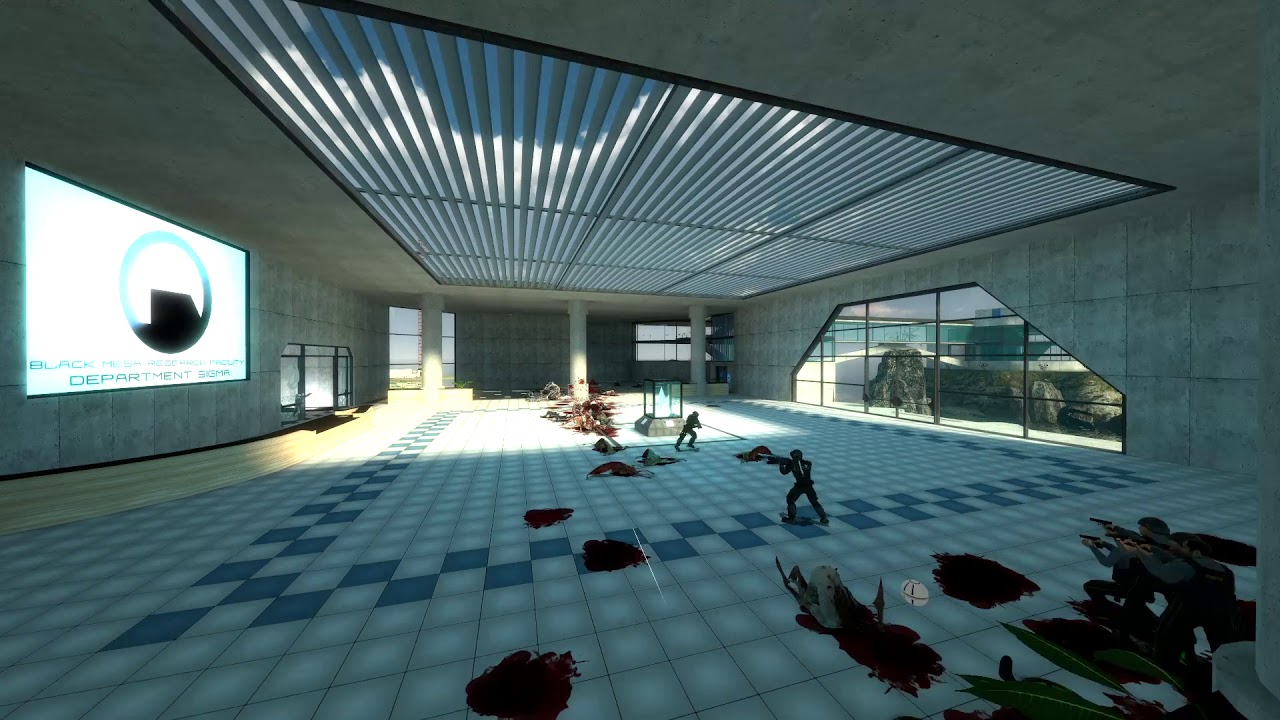 Garry's Mod Security Guards vs Dead Space Necromorphs - YouTube