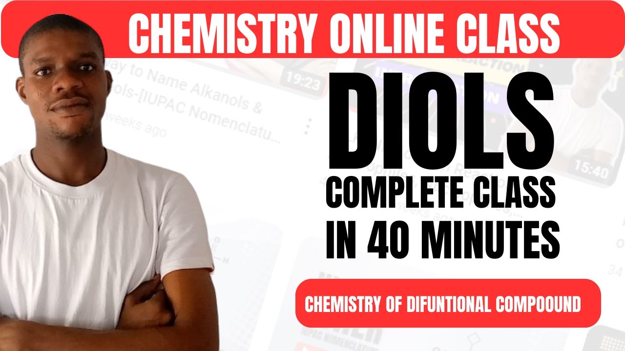 ORGANIC CHEMISTRY- [DIOLS - Nomenclature, Preparation] # ...