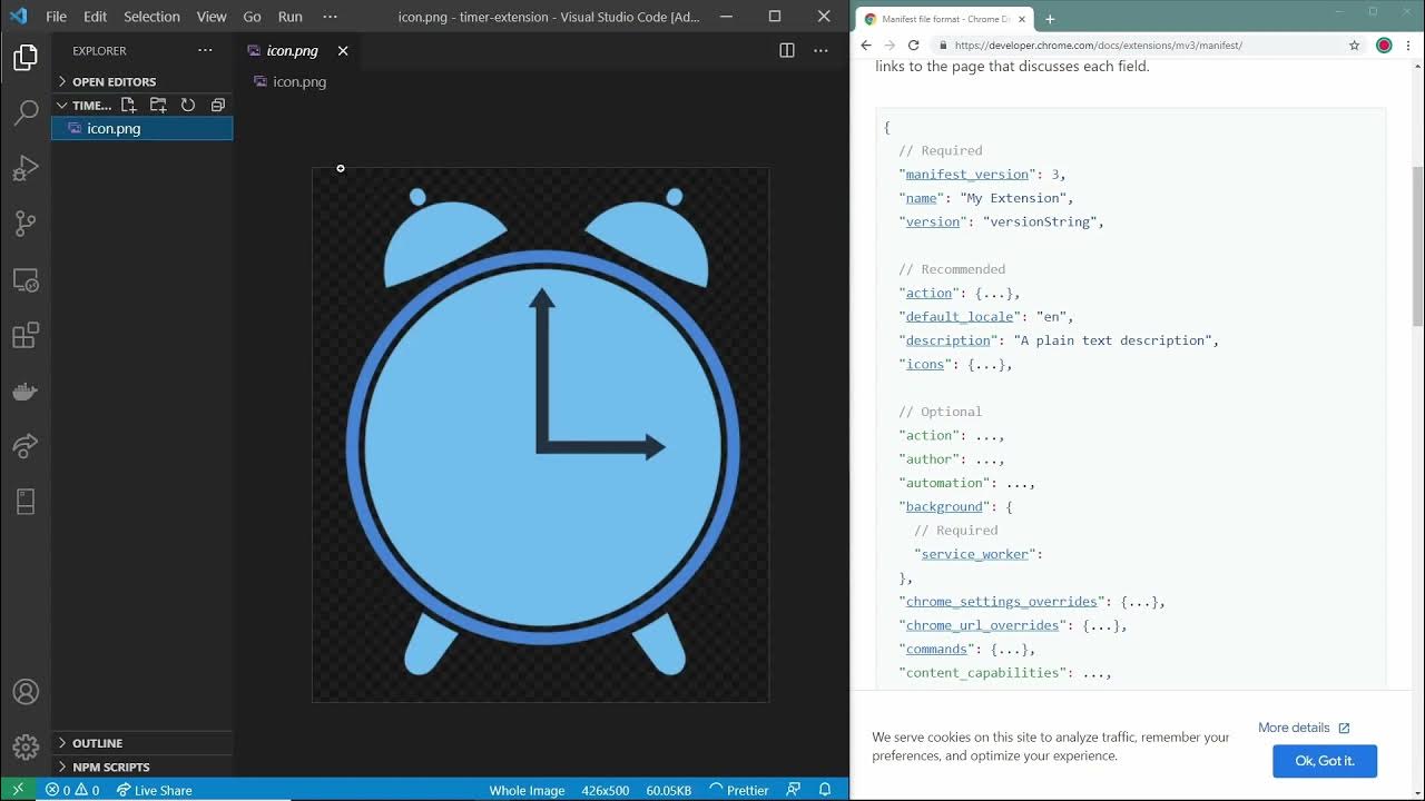 Section 2-3: Manifest File - React & TypeScript Chrome Extension Development - YouTube