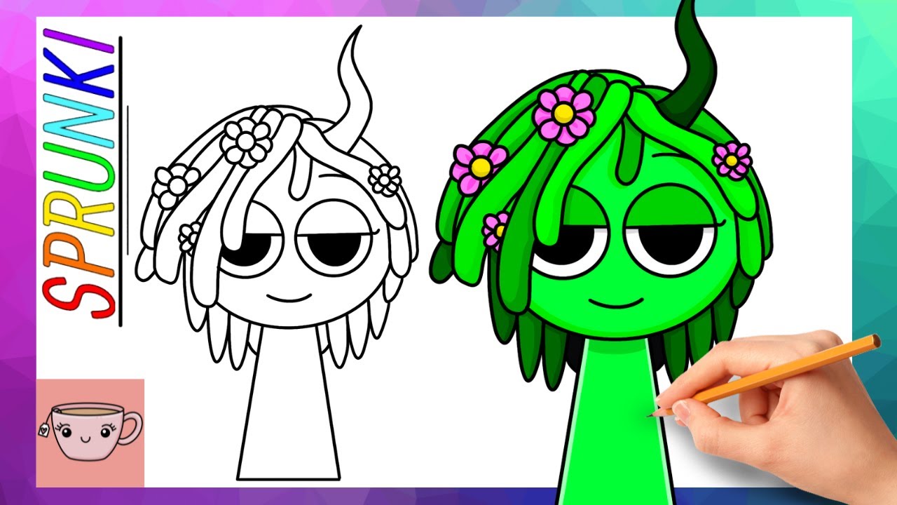 How To Draw Vineria from Incredibox Sprunki | Easy Drawing Tutorial ...