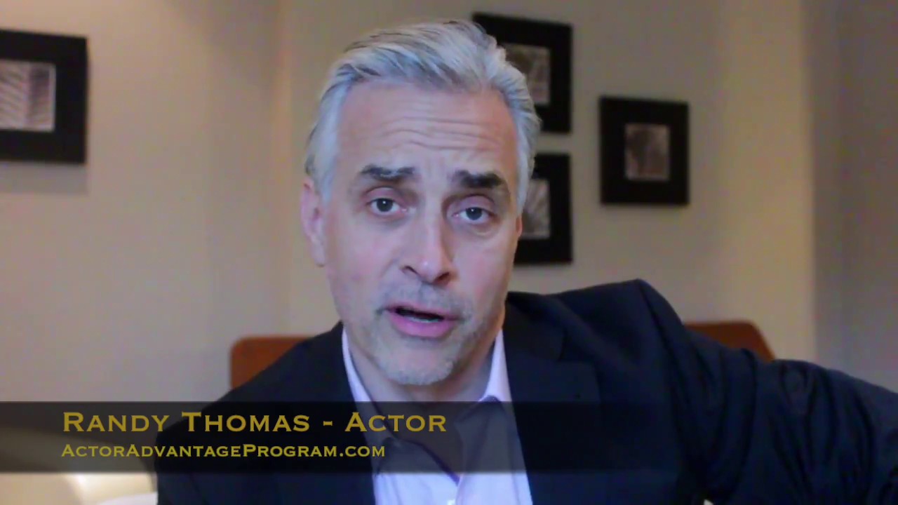 How to act like an Actor in 45 days - Randy Thomas - YouTube