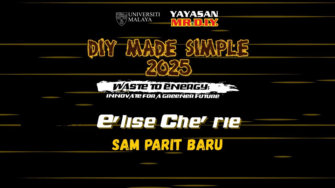 DIY MADE SIMPLE 2025: E'LISE CHE'RIE - SAM PARIT BARU - YouTube