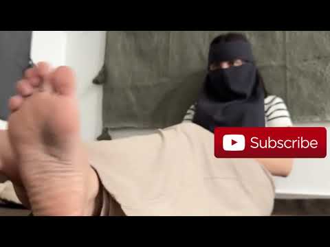Hijab feet artistic culture feet worship  #2