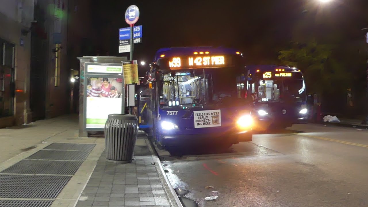 MTA NYCT Bus: 2018-19 New Flyer XD40 Xcelsior M99 & B25 Buses #7577 ...