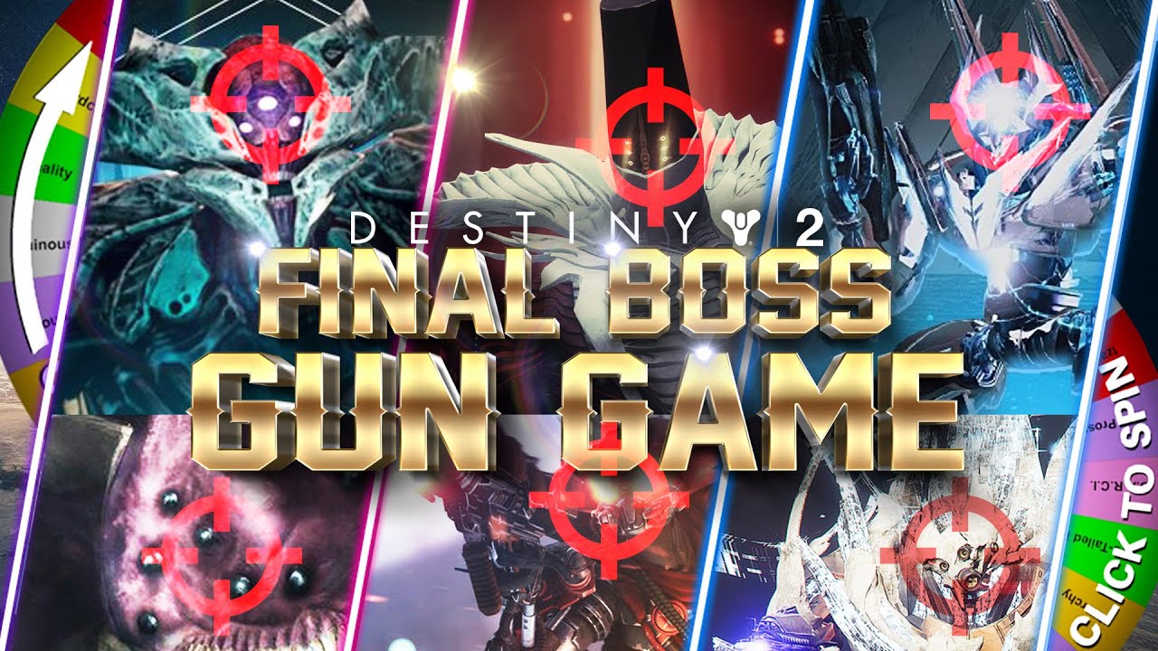 *NEW* Final Boss Gun Game!! (Wheel of Misfortune) Destiny 2 - YouTube