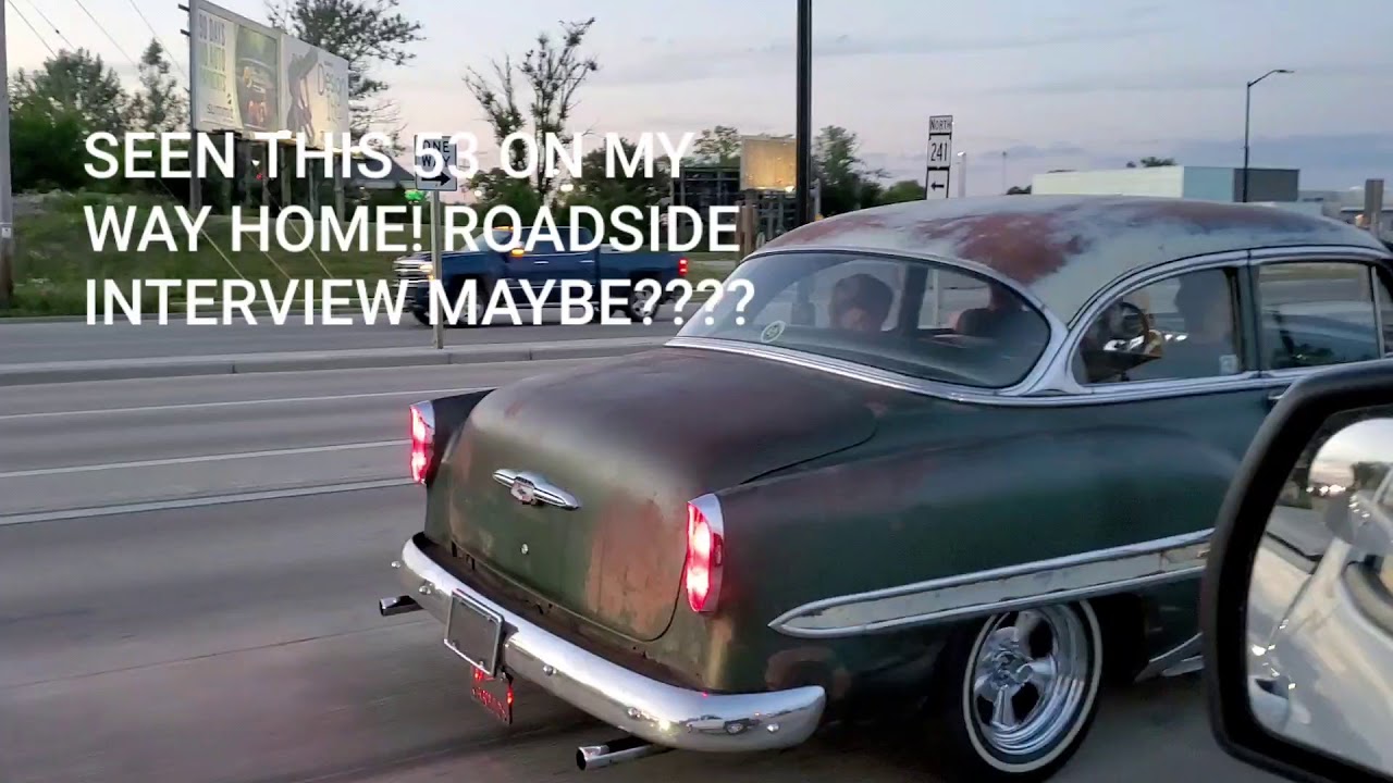 1953 Bel Air roadside interview - YouTube