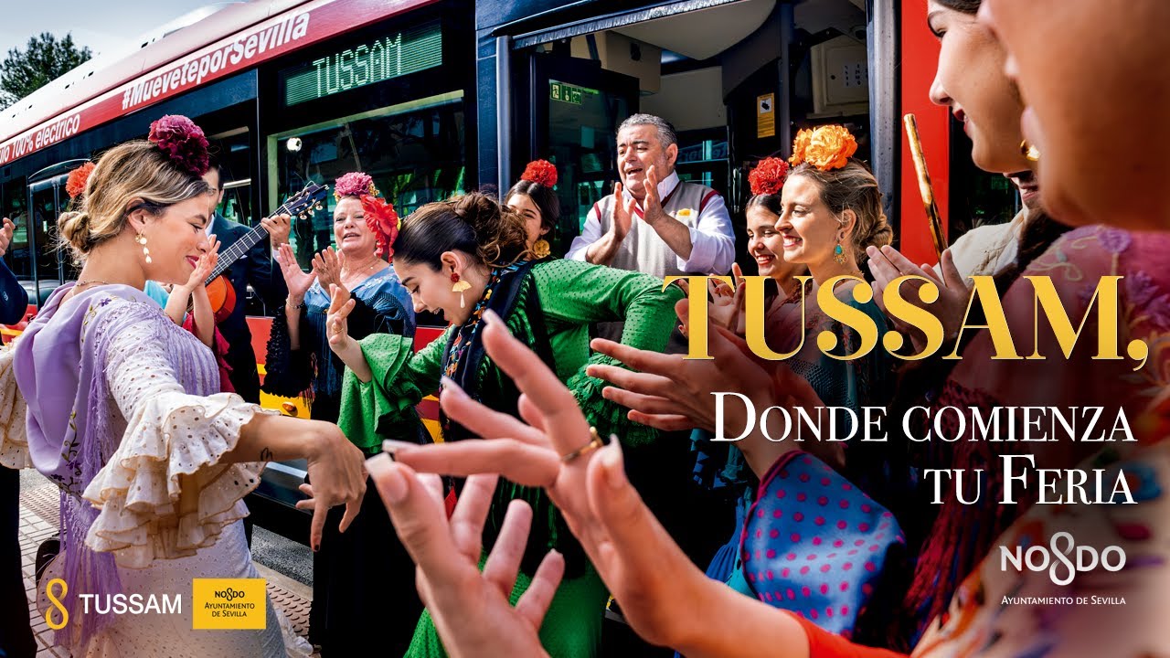 TUSSAM Feria 2024: "TUSSAM, donde comienza tu feria" - YouTube