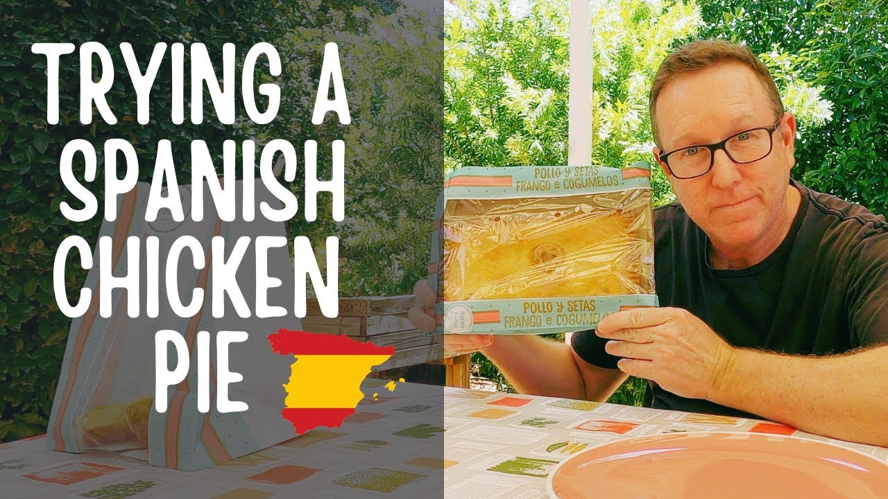 Trying a Spanish chicken pie - YouTube