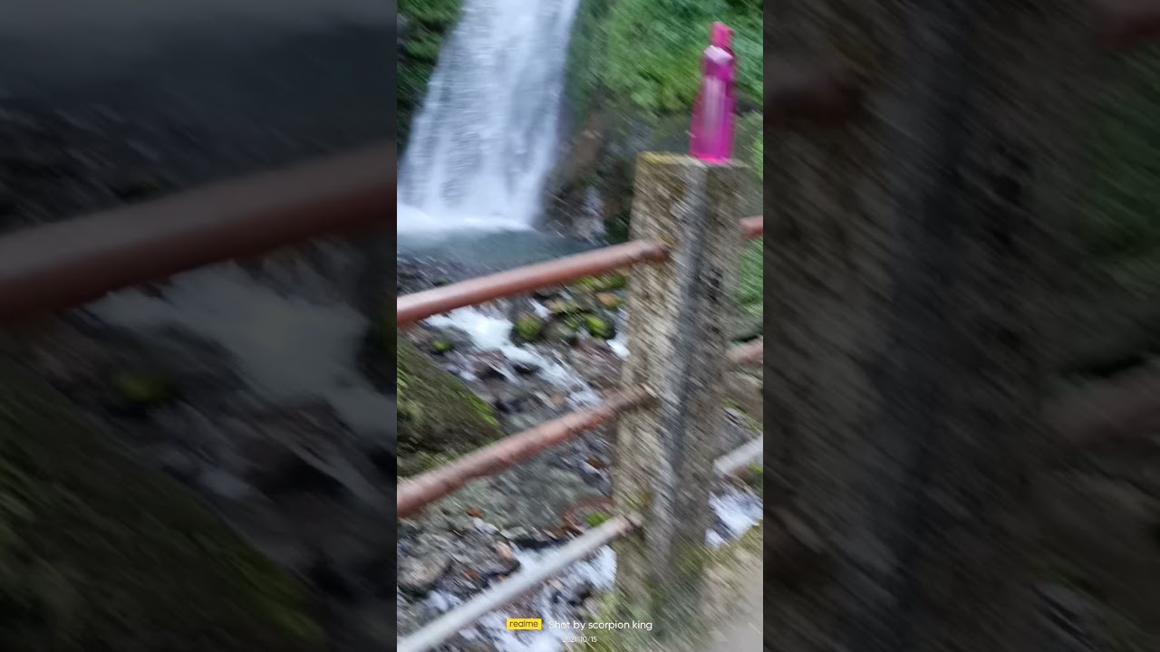 changey waterfall..view..kalimpong westbengal( india)..feel the sound ...