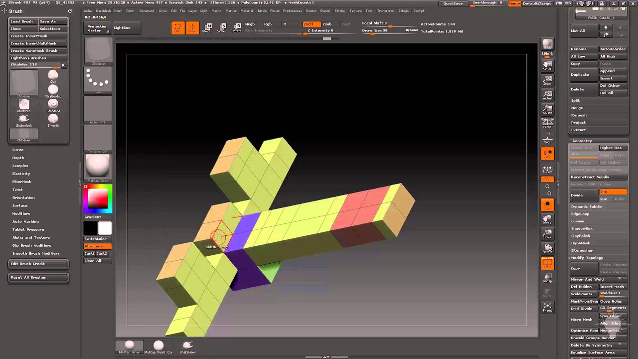 016 ZModeler Base Functionality - YouTube