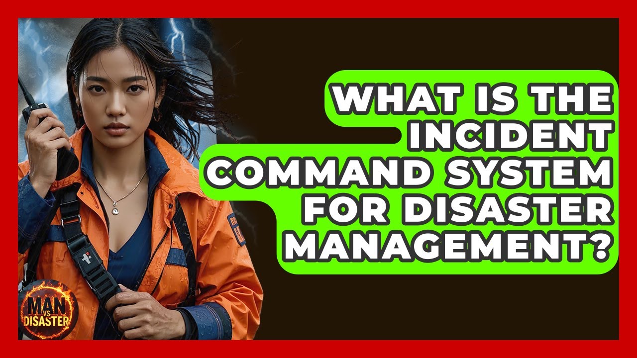 What Is The Incident Command System For Disaster Management? - Man vs ...
