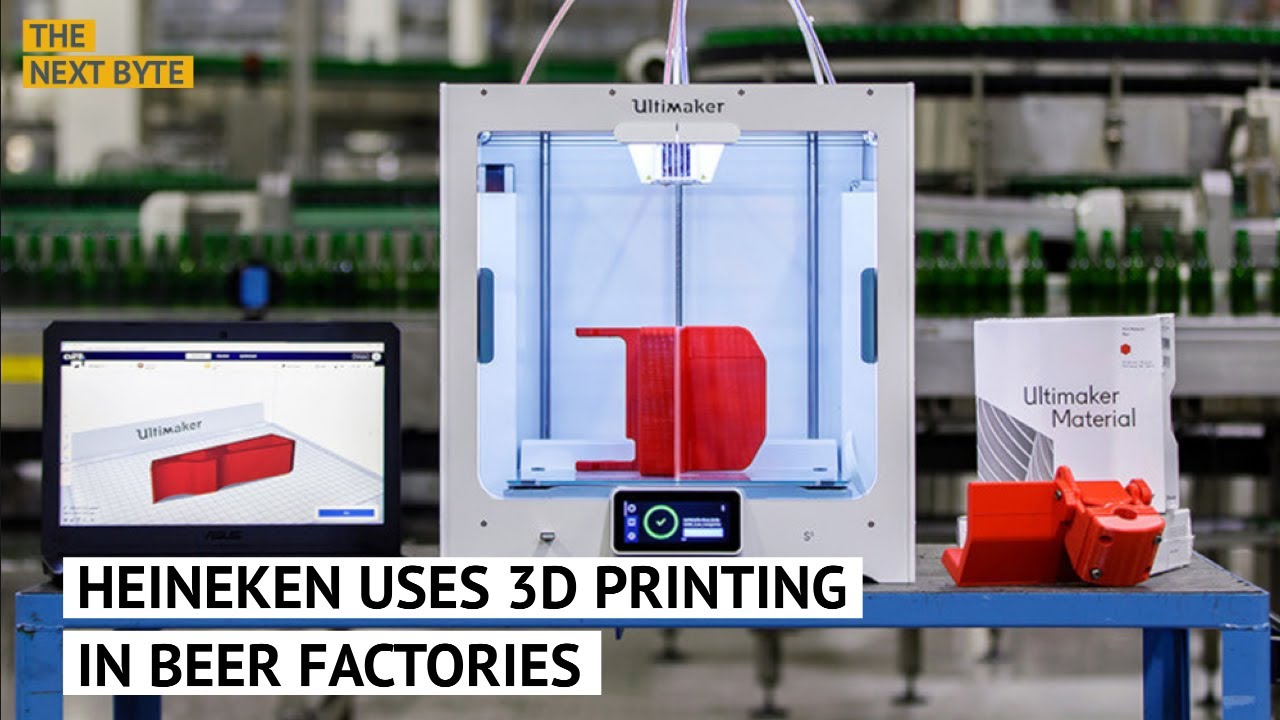 Heineken Uses 3D Printing in Beer Factories - YouTube