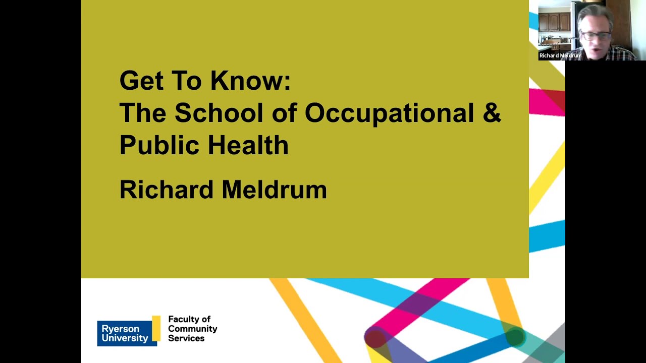 Get to know: Occupational Health and Safety, Public Health (Virtual ...