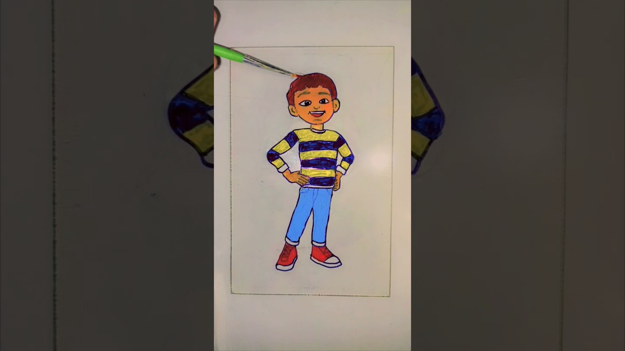 Draw Rudra on glass 🪄🎩 - YouTube