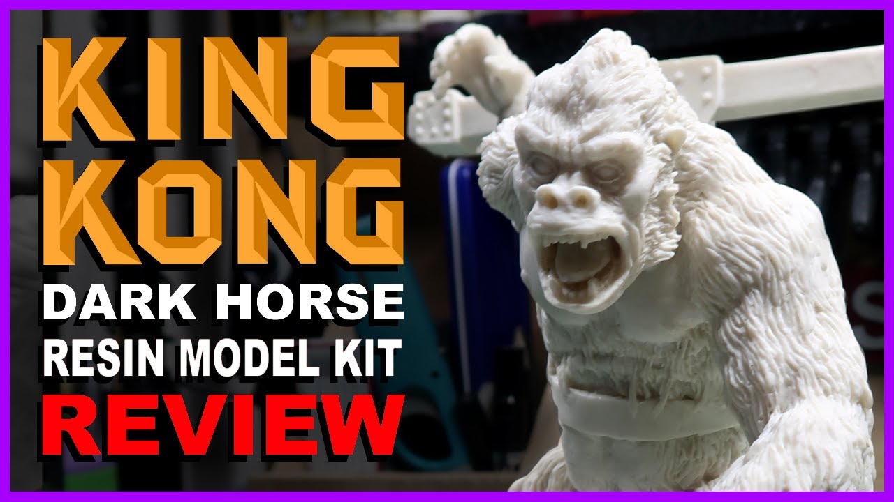 King Kong 🐵 Resin Model Kit Review (Dark Horse) - YouTube