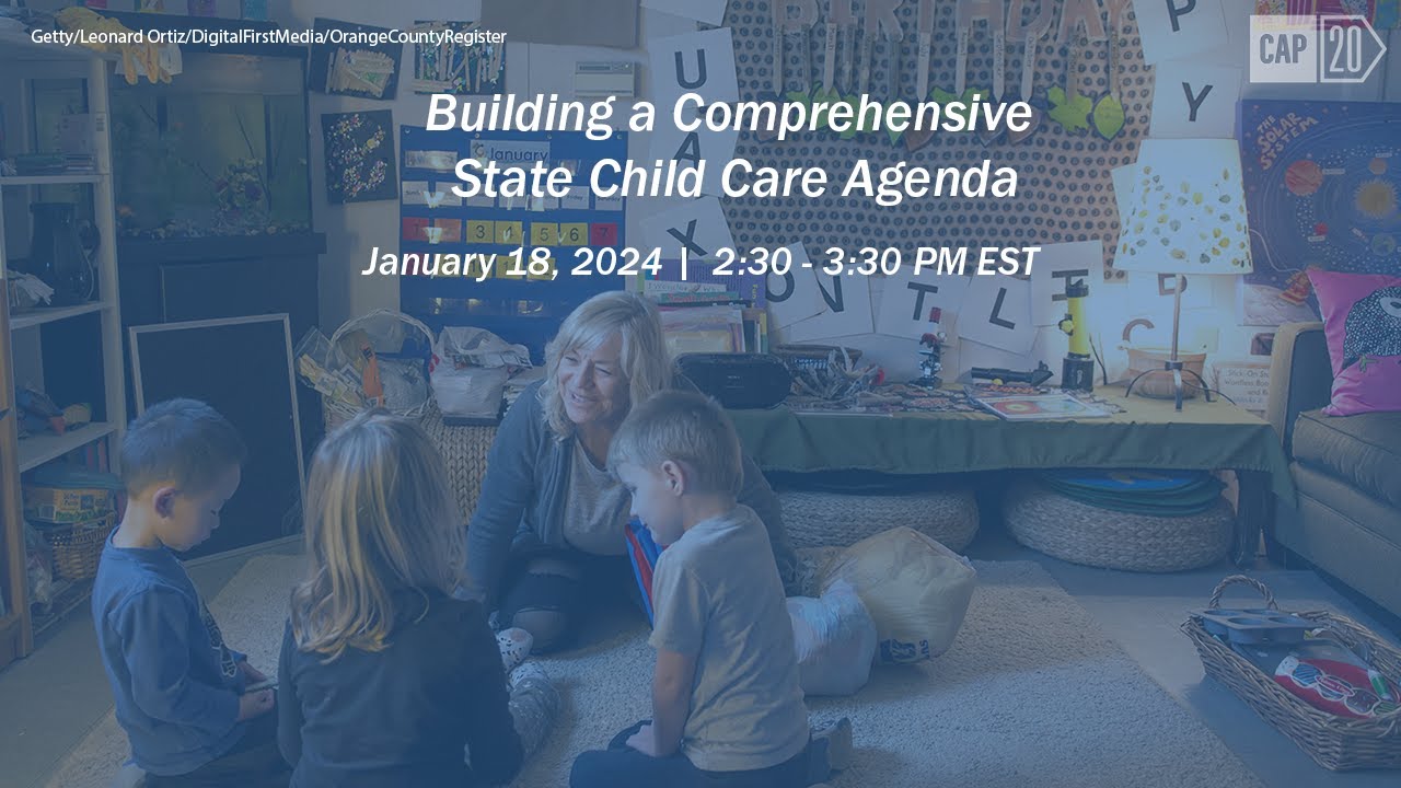 Building a Comprehensive State Child Care Agenda - YouTube