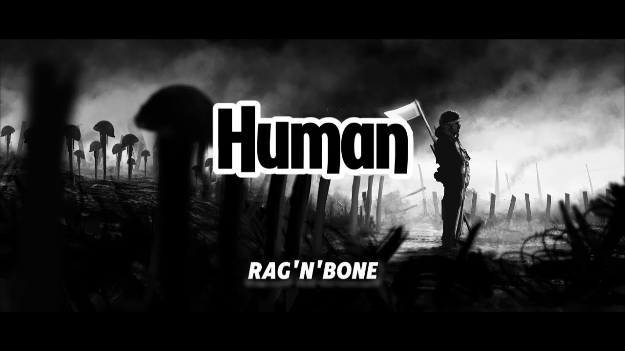 Human - Rag'n'Bone Man (Lyrics) - YouTube